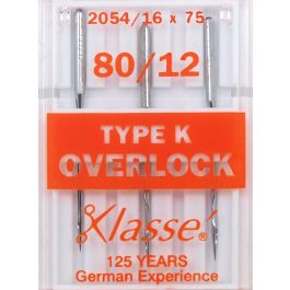 Aiguilles Machine A surfiler 80/12 Type K - Klassé