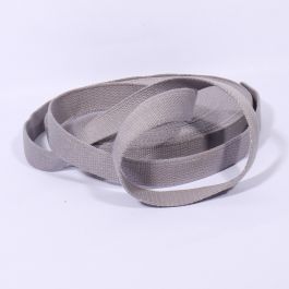 Sangle Coton 30 mm Lurex uni Gris x1m